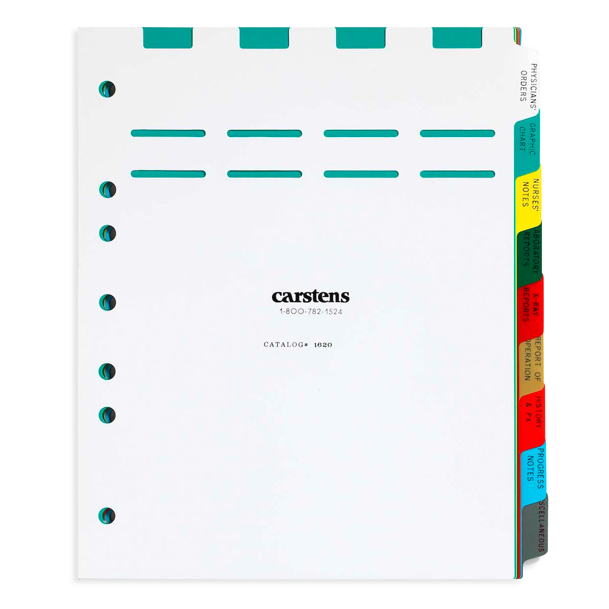 Heavy Duty Plastic Hospital Divider Set | Carstens