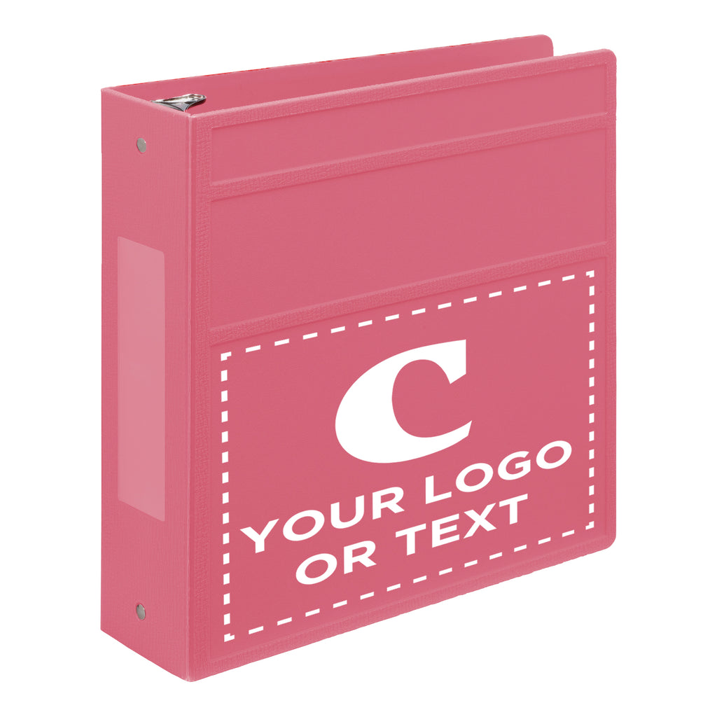 Custom 3-Inch Heavy Duty 3-Ring Binder – Side Opening | Carstens