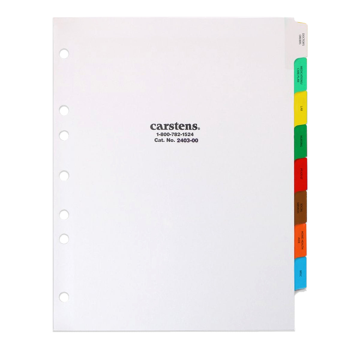 At Home Healthcare Divider Set | Carstens