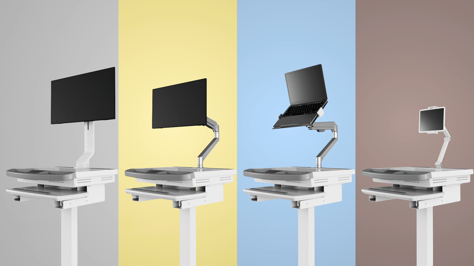 CarePod Pro Mobile Workstation On Wheels | Carstens