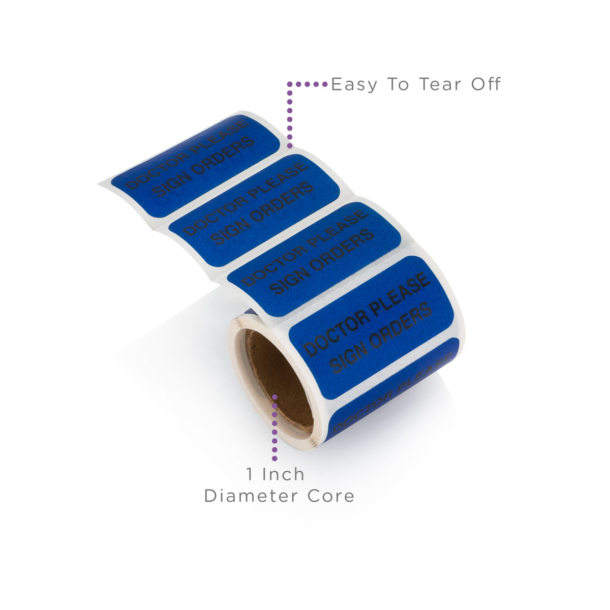 Doctor Sign Label for Medical Charts | Carstens